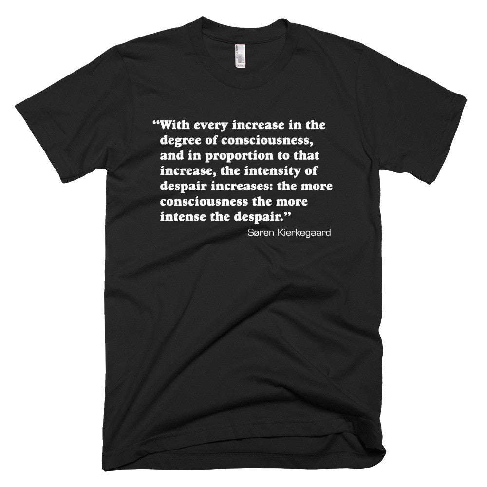Bleak "Kierkegaard" Quote Unisex Tee – ArtBitz